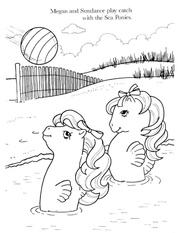 how to draw sea ponies